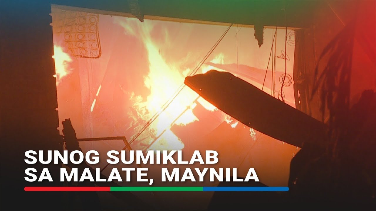 Sunog sumiklab sa Malate, Maynila | ABS-CBN News - YouTube