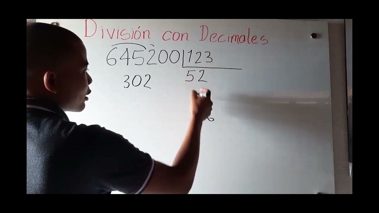 DIVISIONES CON NÚMEROS DECIMALES, Con coma en el divisor. - YouTube