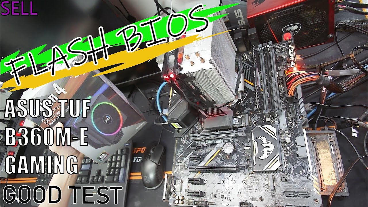 TUF B360-PRO GAMING WI-FI กับการ FLASH BIOS - YouTube