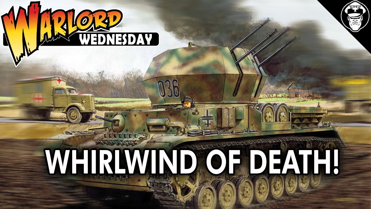 Whirlwind of Death! Wirbelwind Tank Review | Bolt Action 2nd Ed. - YouTube