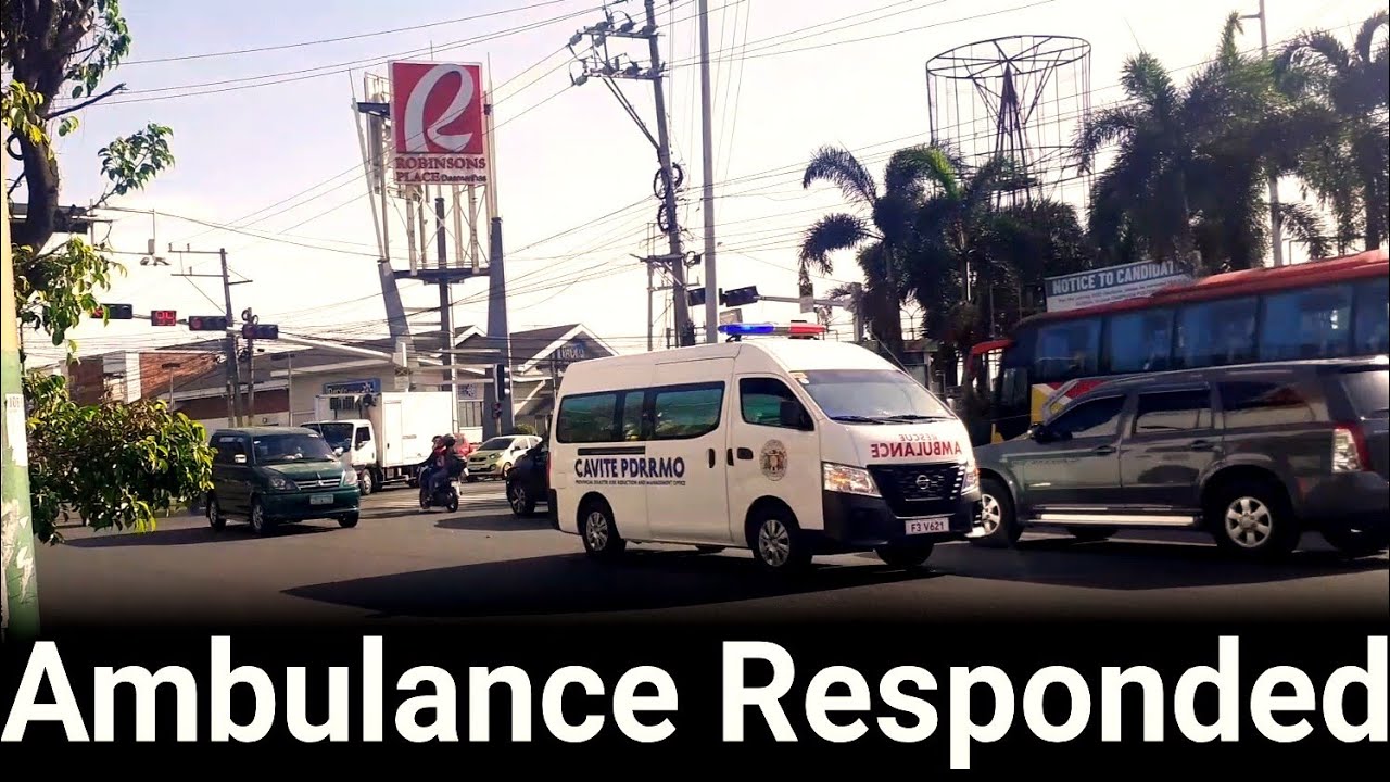 Ambulance Responding in Philippines #3 TSE-3 - YouTube