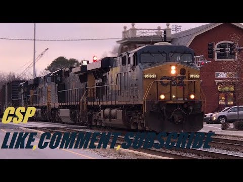[CSXT]5251 ES40DC,9047[CW40-9]786 ES44AH,4037 SD40-3 Lead Q471-28 SB Through Fay NC W/A 1st Gen ...