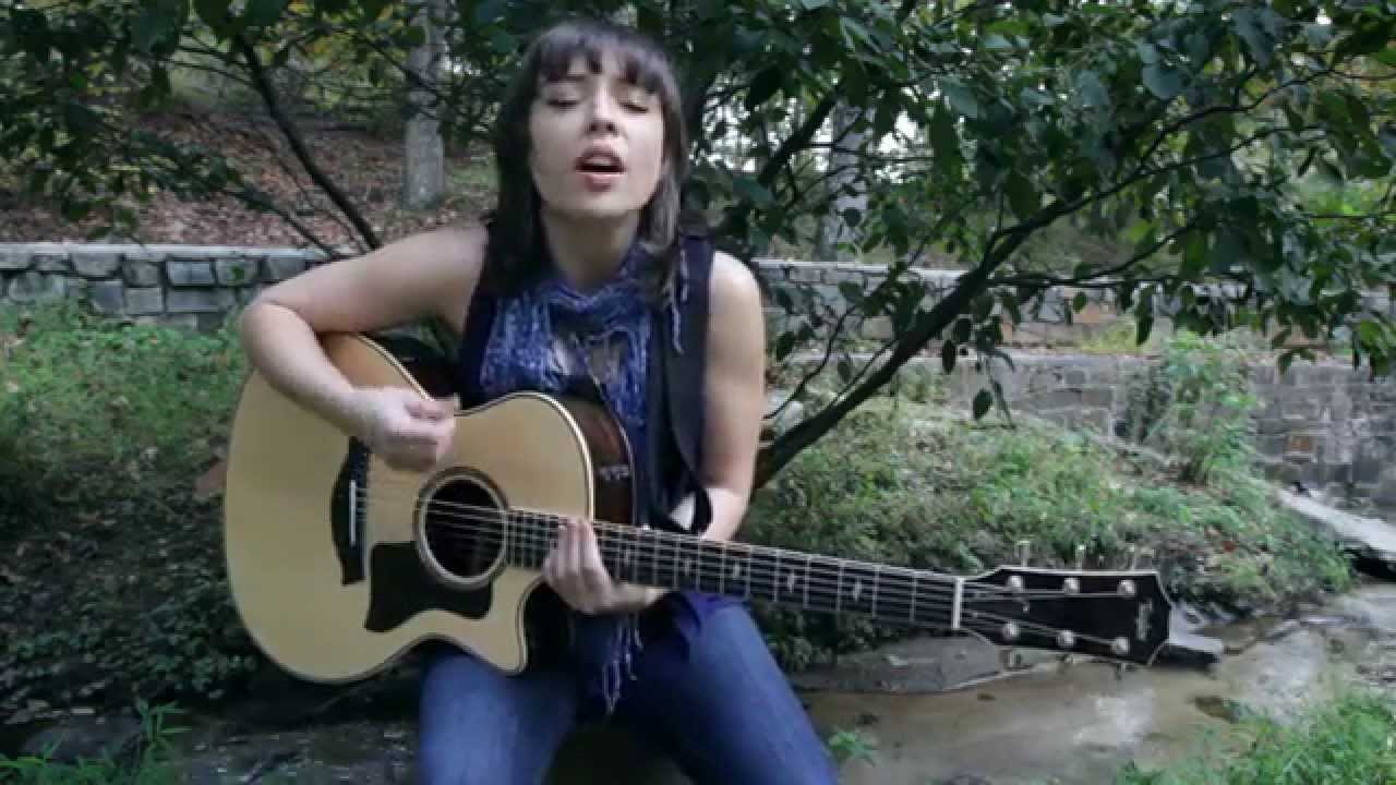 Carly Gibson performs This Is Me with the Taylor 814ce - YouTube