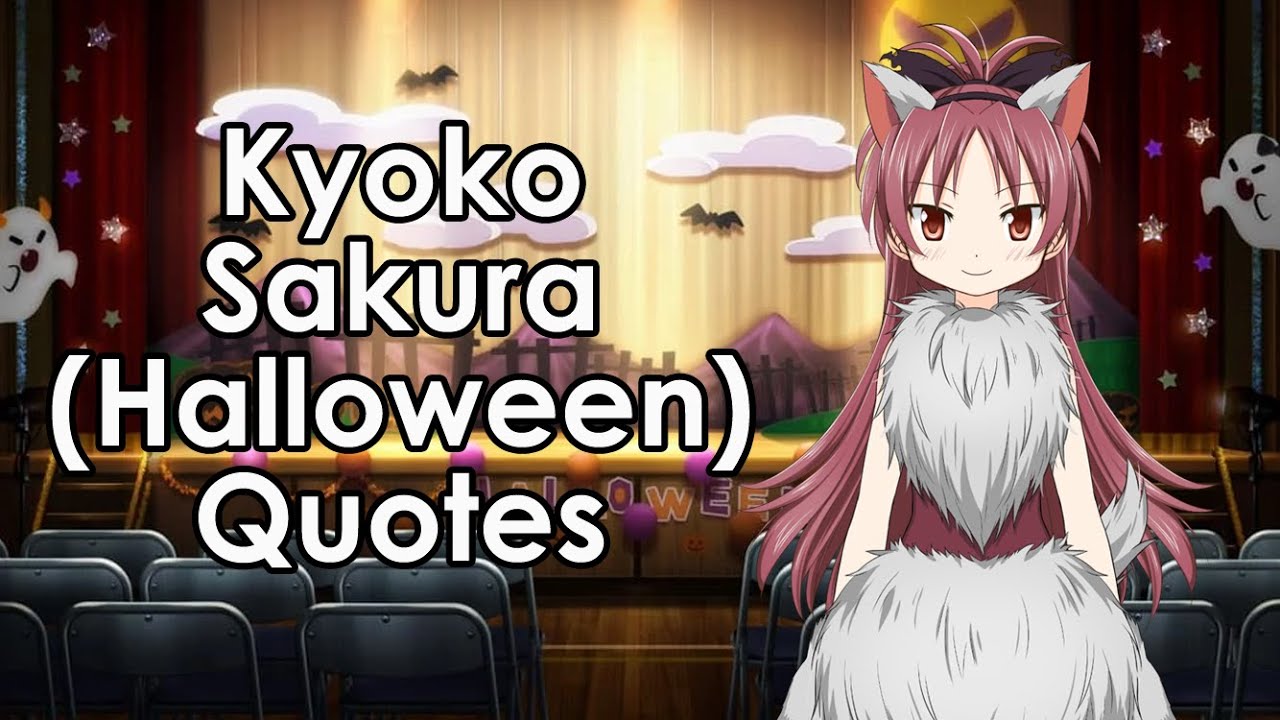 Magia Record Quotes: Kyoko Sakura (Halloween) - YouTube
