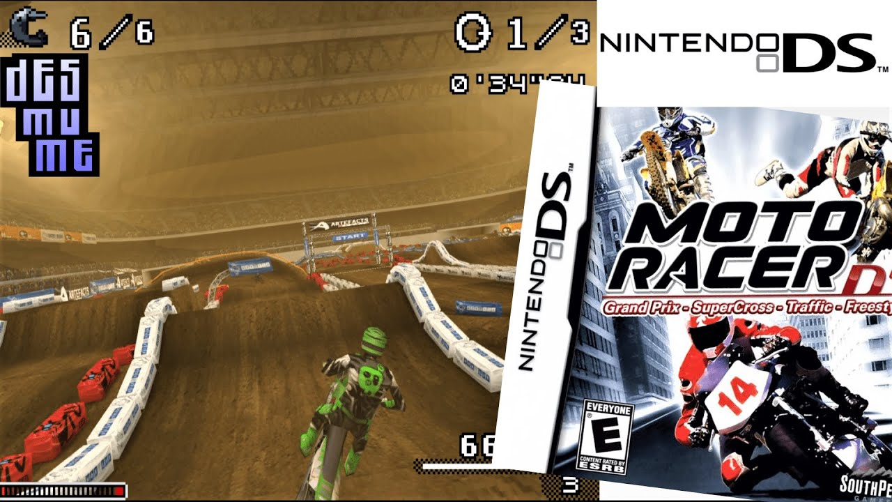Moto Racer DS (2010) Nintndo DS Gameplay in HD (DeSmuME) - YouTube