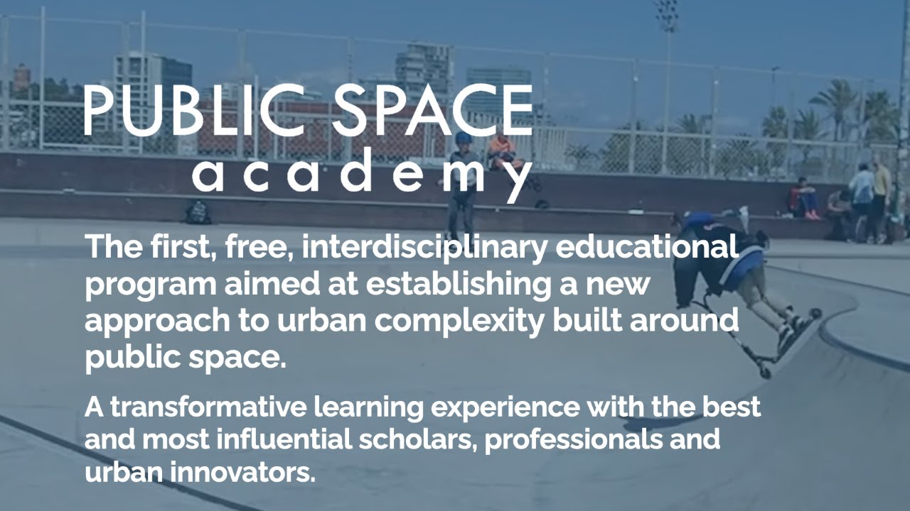 Public Space Academy / launch of the online program - YouTube