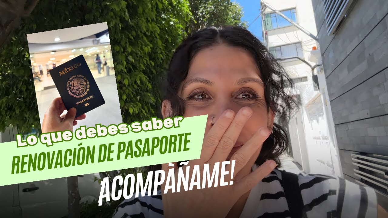 Acompáñame a SACAR mi PASAPORTE Mexicano (Parte 2) #pasaporte - YouTube