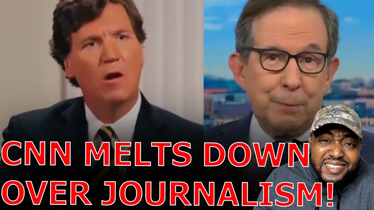 Chris Wallace & Liberal CNN Journalists MELTDOWN Over Tucker Carlson ...