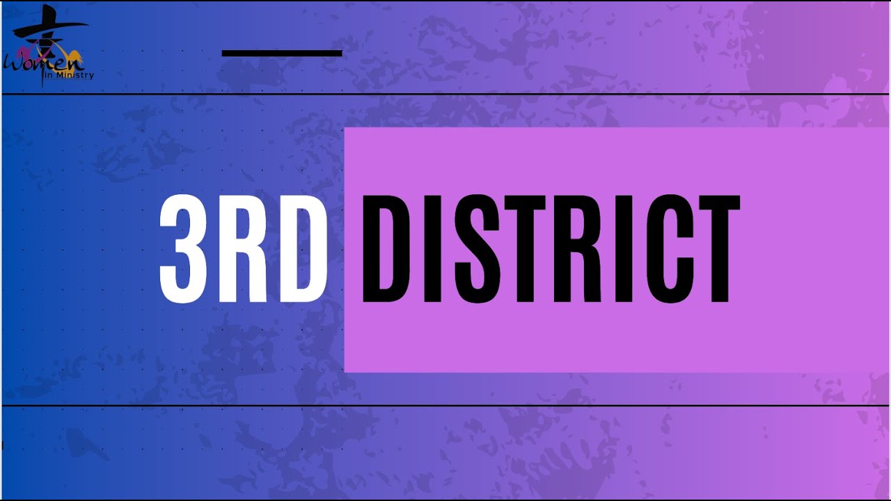 3rd ED - The Rev. Dr. Aimee Hurst Anderson (45), Presiding Elder. - YouTube