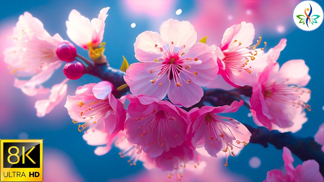 Beautiful Instrumental Hymns, Peaceful Music, in 4k Spring Awakening ...