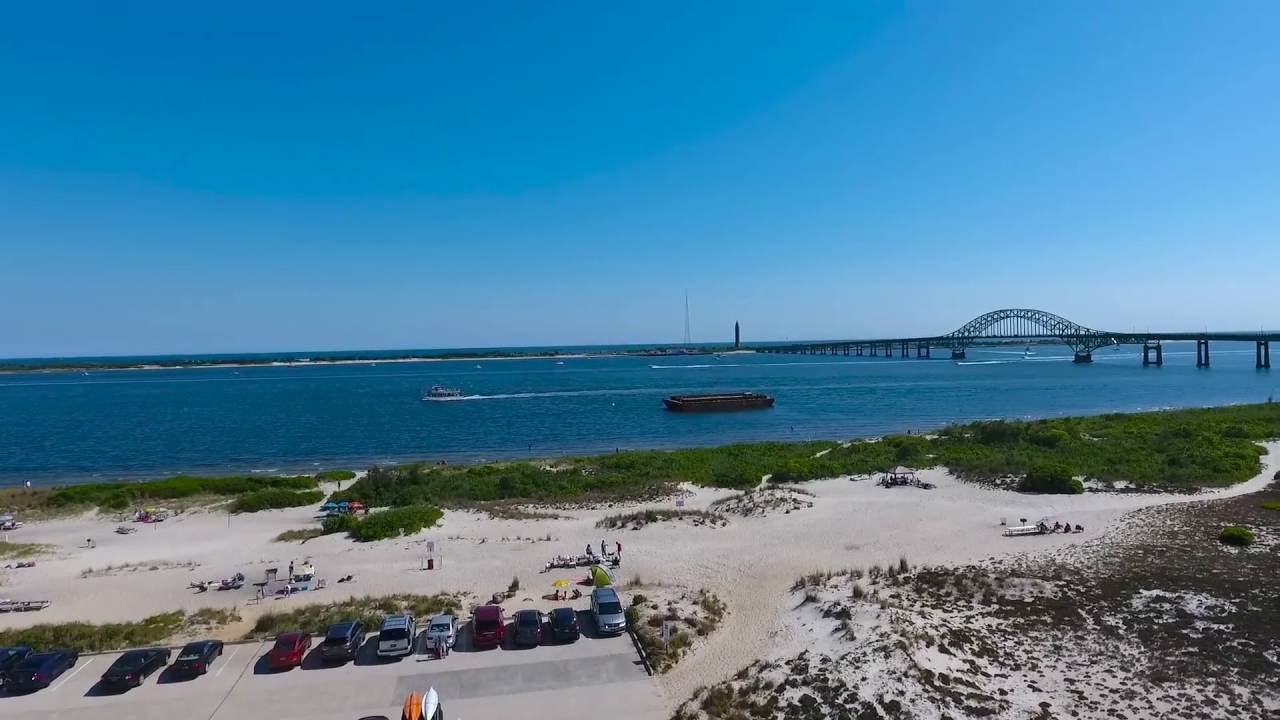 Captree State Park - Pantom 4 - YouTube