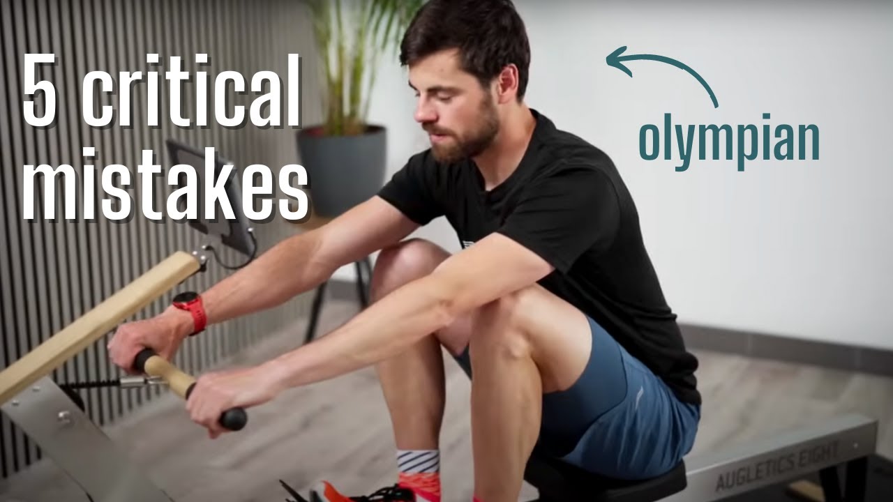 5 Mistakes to Avoid on the Rowing Machine! Lars shows you how to row ...