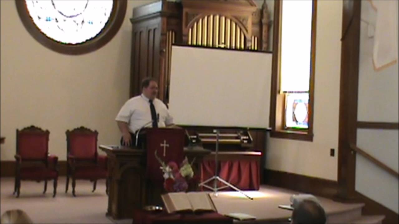 Joe Hall Preaching Example - YouTube
