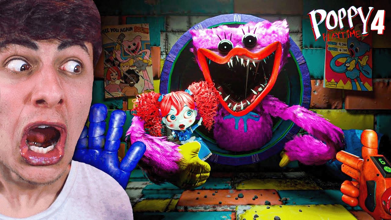IL A RÉUSSI A ALLER DANS LE CHAPITRE 4 DE POPPY PLAYTIME ?! (c'est ...