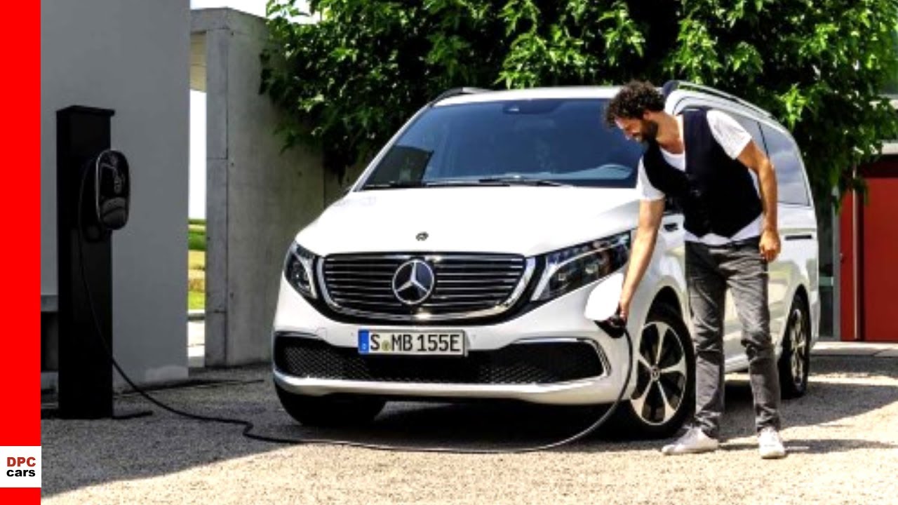 2020 Mercedes EQV Electric Van - YouTube