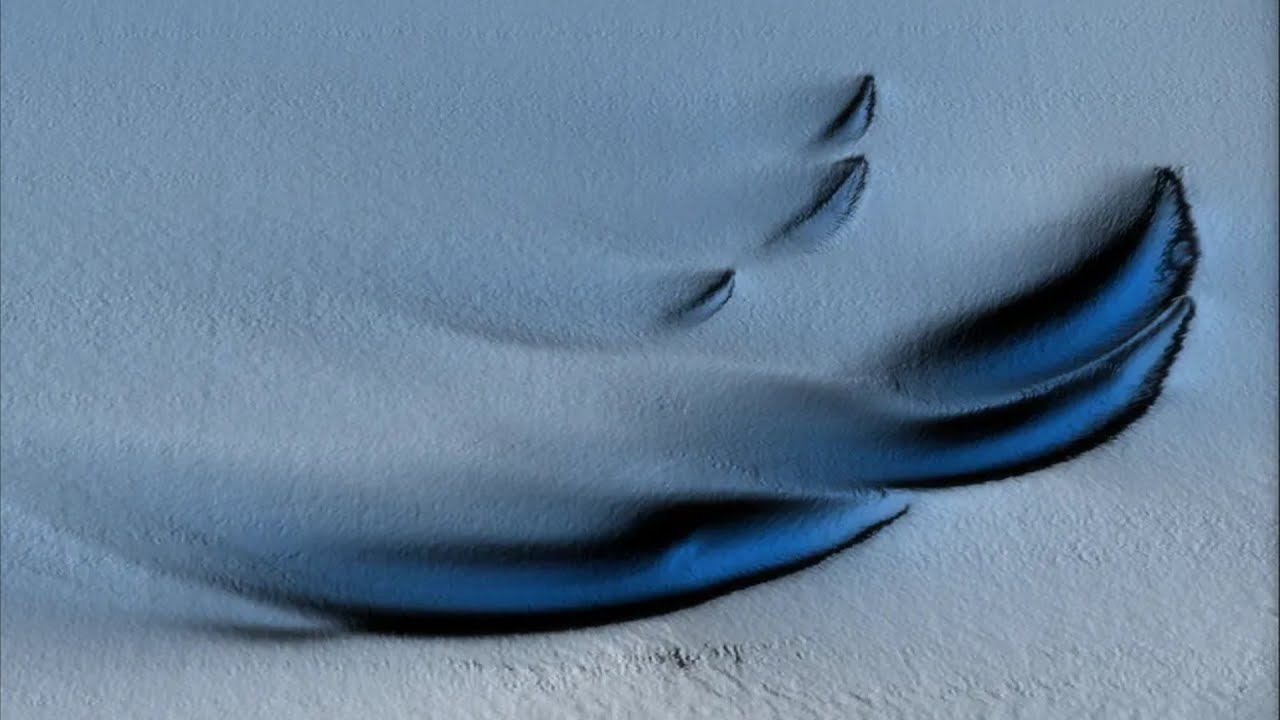 Giant Underwater Structures Discovered Beneath Antarctic Ice by Missing ...