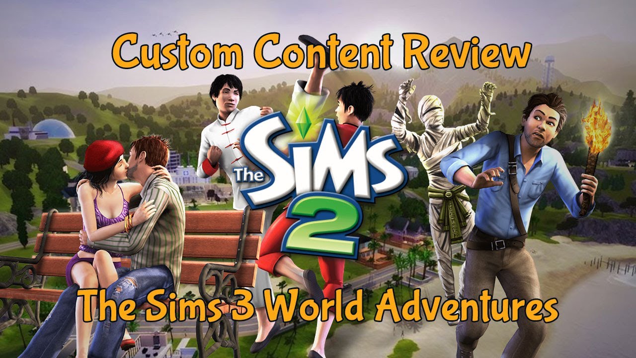 Custom Content Review: The Sims 3 World Adventures in The Sims 2! - YouTube