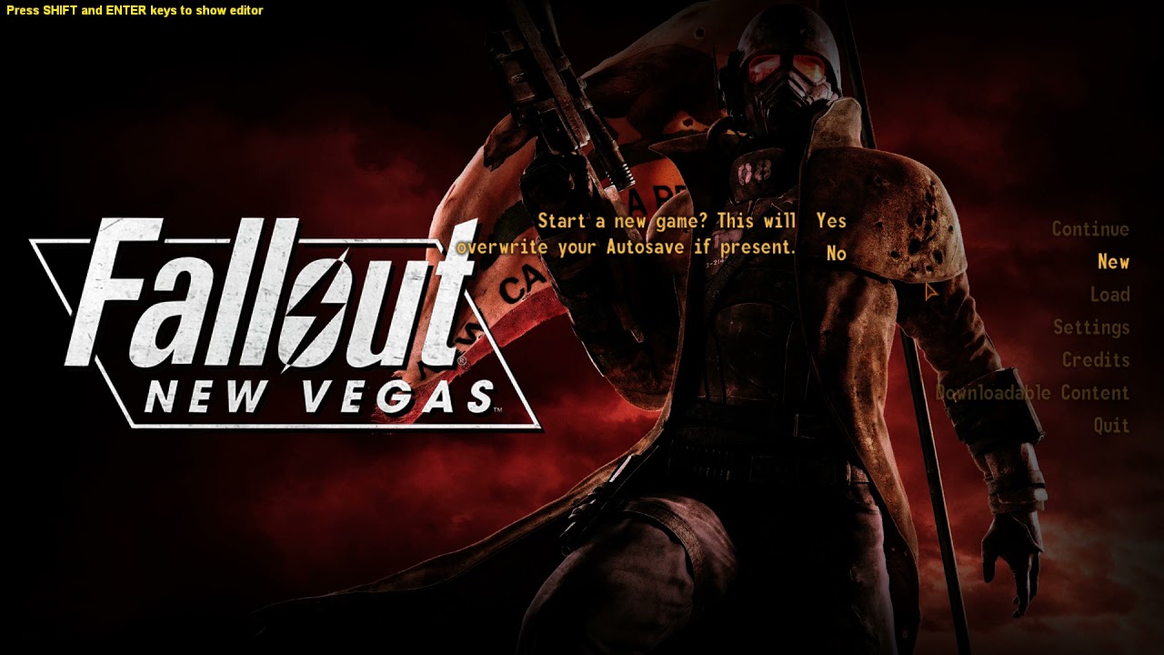 Fallout New Vegas Menu - Overhauled - YouTube