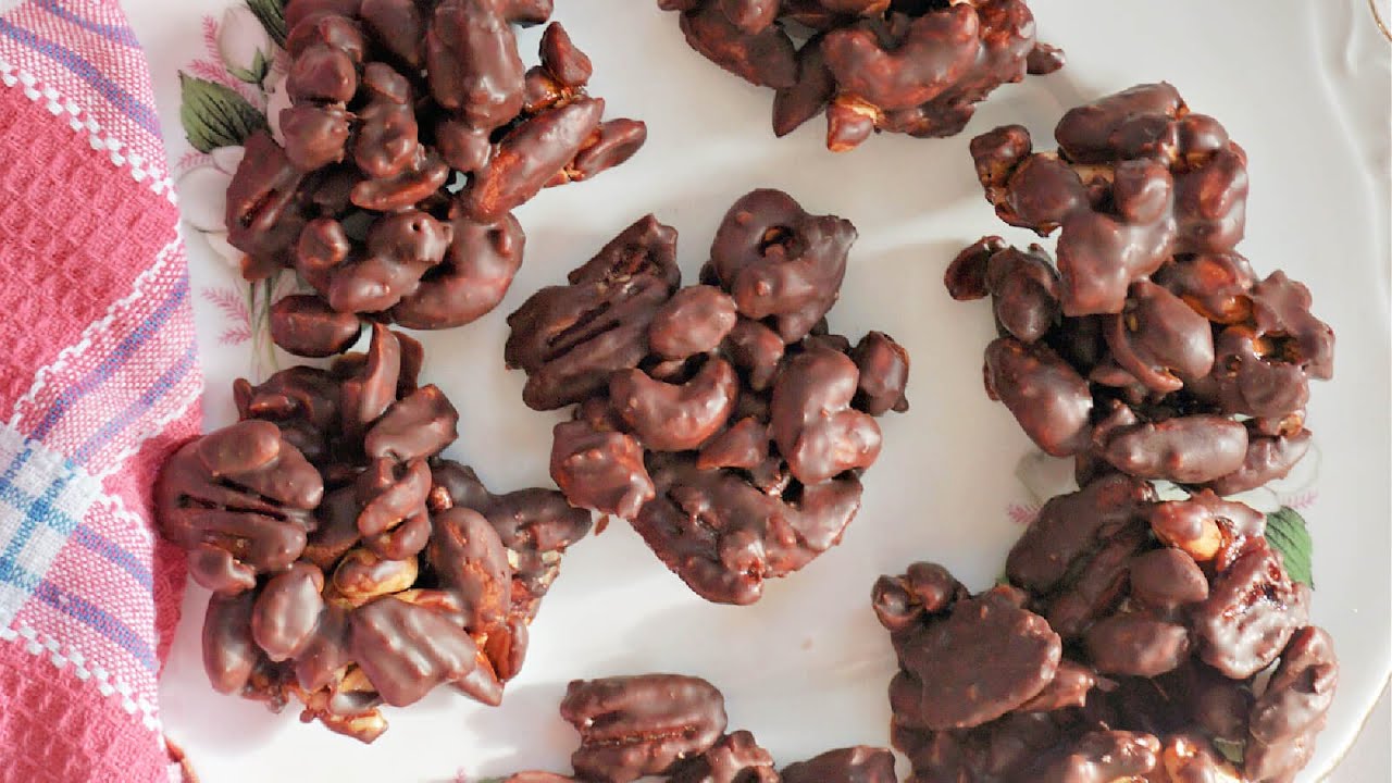 Chocolate Nut Clusters | A Healthy & Delicious Snack - YouTube