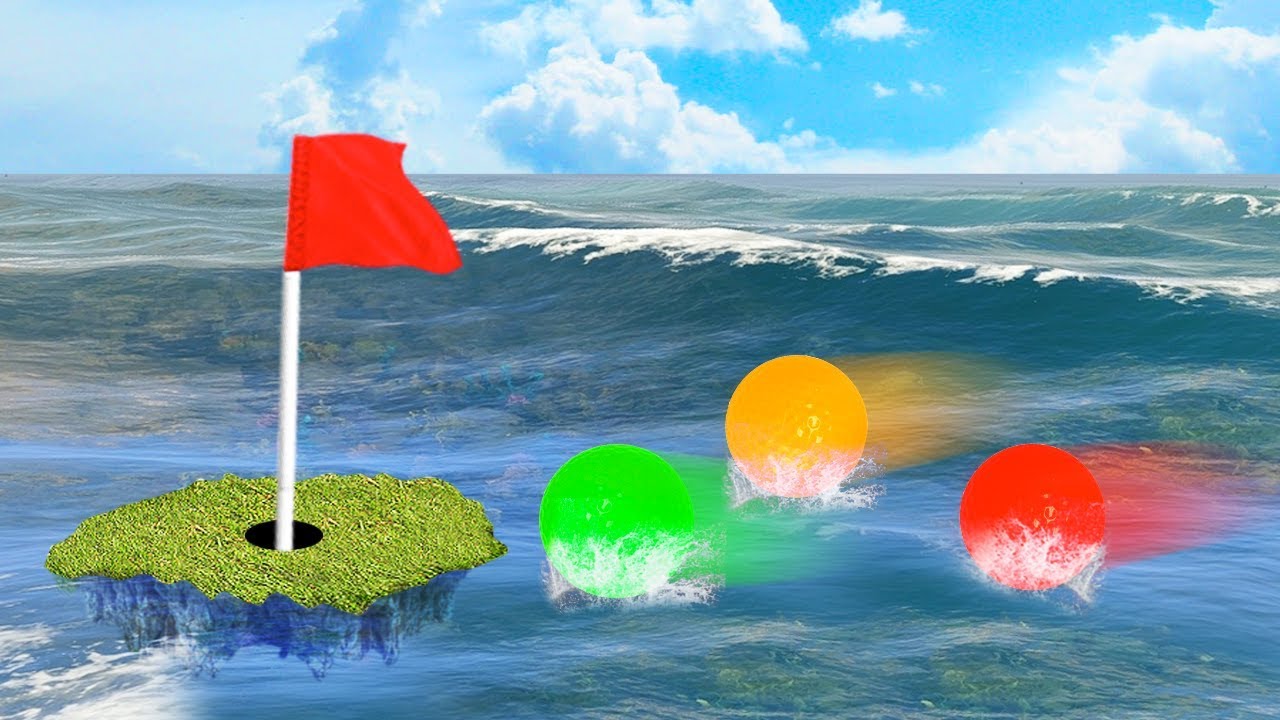 IMPOSSIBLE GOLF ON WATER! (Golf It) - YouTube