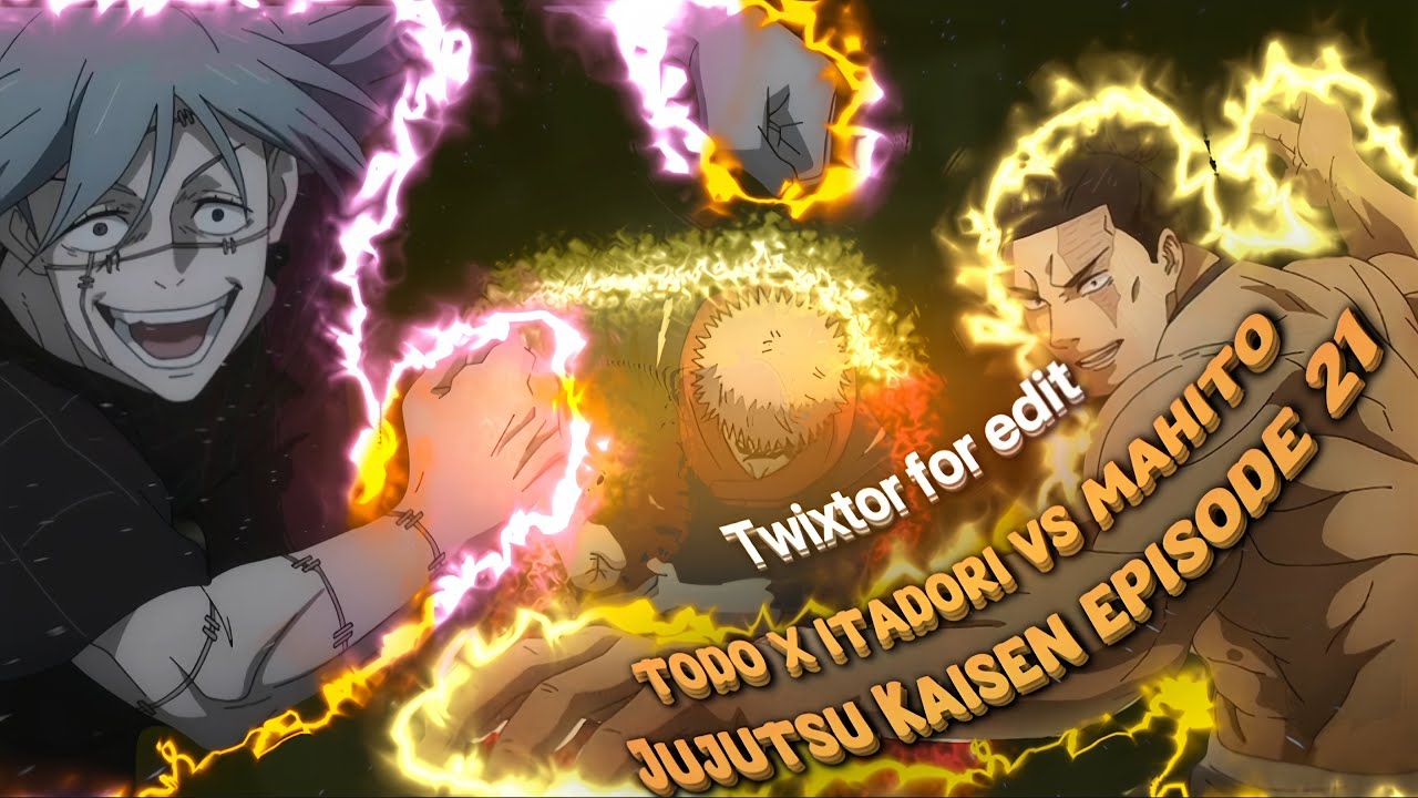 Itadori and todo vs mahito | Free Twixtor | Jujutsu Kaisen Season 2 ...