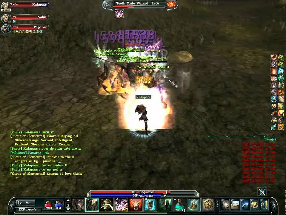 Webzen Archlord(knight grind ) - YouTube