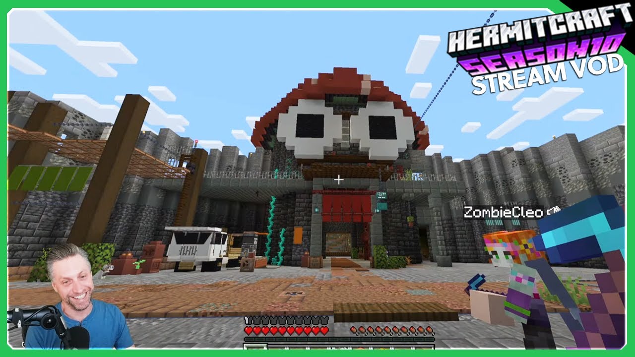 Pranking False with Cleo (it wasn't us obviously)! [Hermitcraft Stream ...