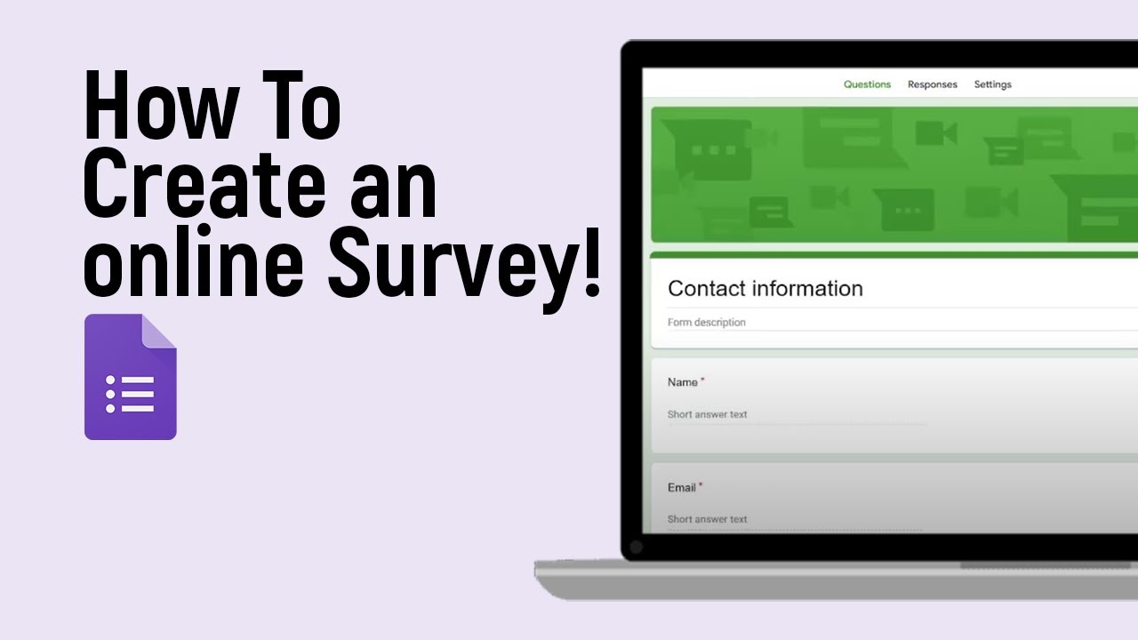 How to Create an online Survey with Google Forms [easy] - YouTube