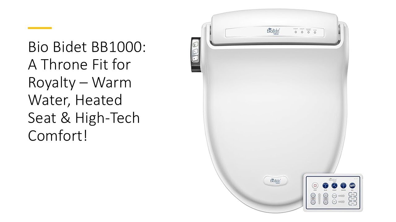 Bio Bidet BB1000: A Throne Fit for Royalty – Warm Water, Heated Seat ...