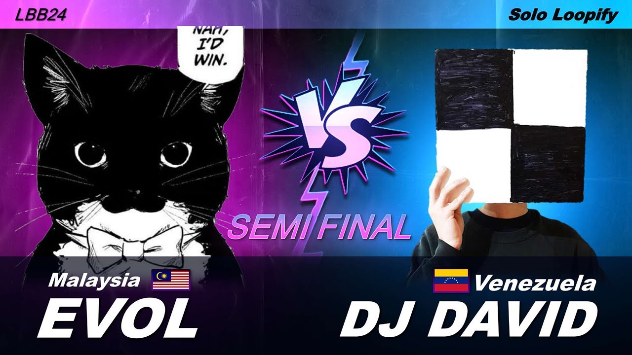 Evol vs DJ David| LBB24 Solo Loopify Battle - YouTube