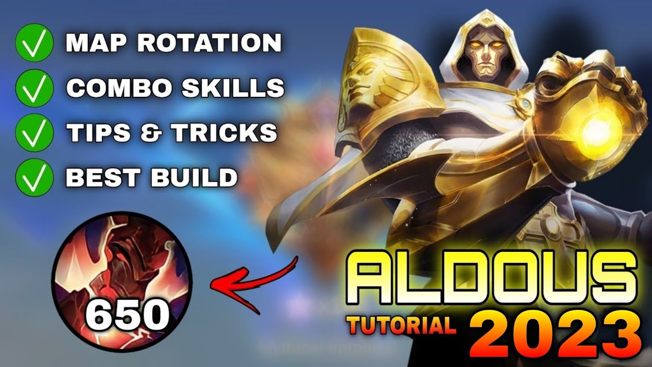 ALDOUS 650x STACKS Tutorial & Guide 2023 (English): Combo Skills, Best Build, Tips & Tricks ...
