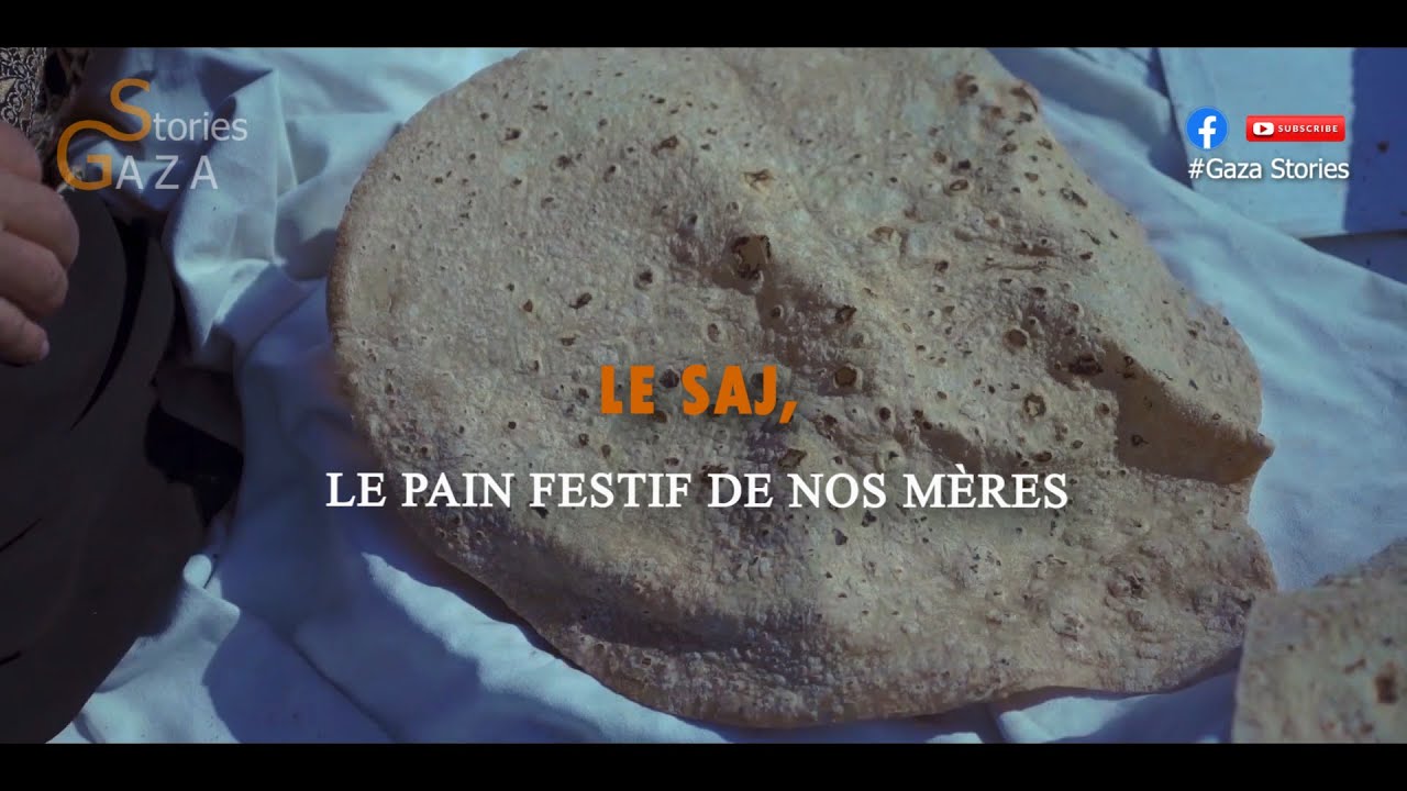 Le saj, pain festif de nos mères. - YouTube