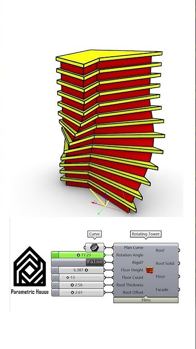 Grasshopper Scripts (Rotating Tower) - YouTube