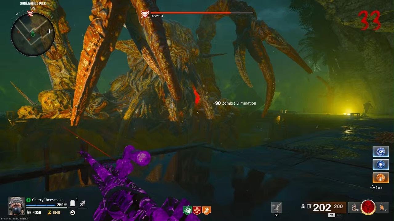 Call of Duty BO6 Zombies | Terminus Easter Egg Boss Solo - YouTube