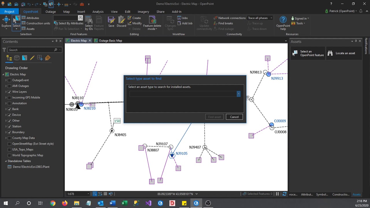 Install Meter By Searching Location Number in OpenPoint Map - YouTube