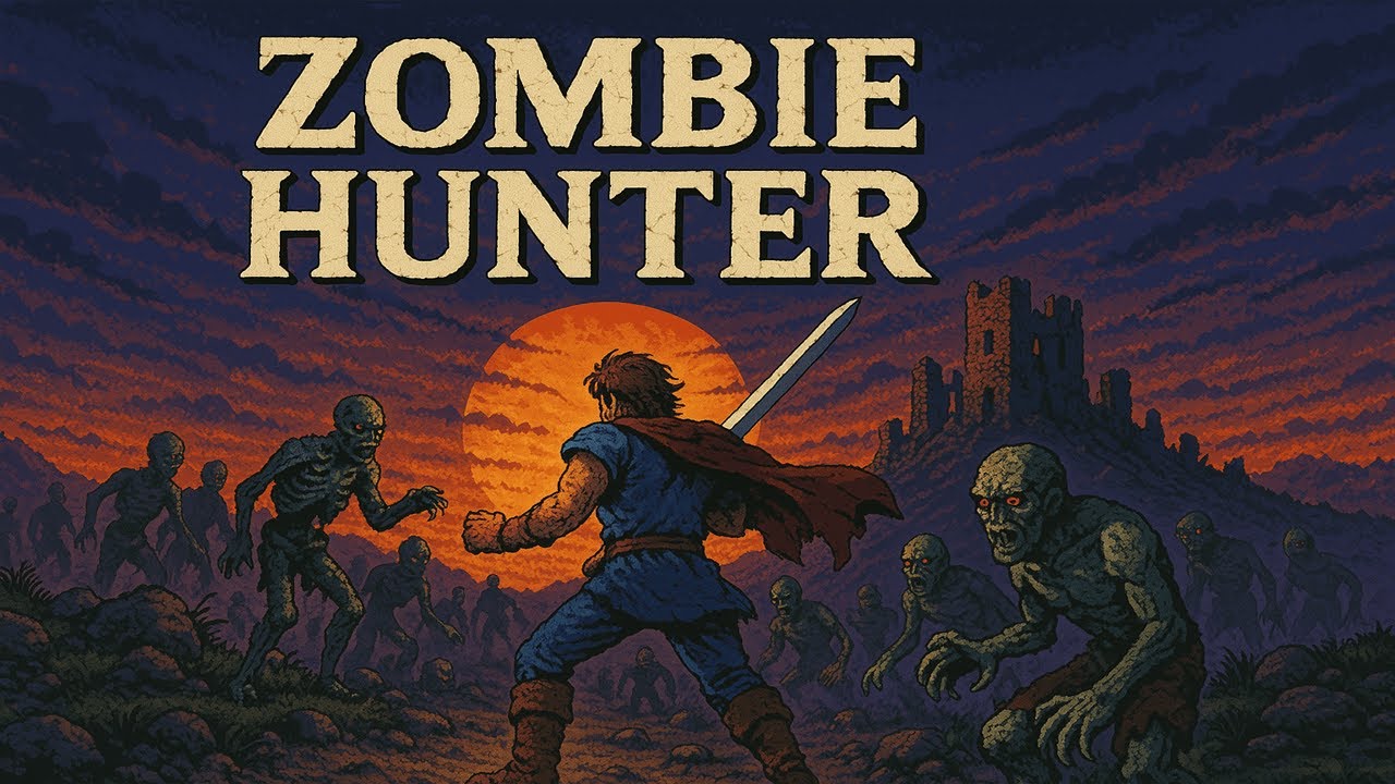 🧟‍♂️ Zombie Hunter | NES Action RPG Mayhem! ⚔️🔥 - YouTube