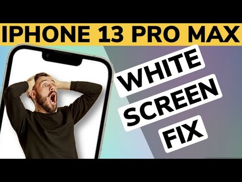 How to fix iphone 13 pro max white,green display screen issue 100% ...