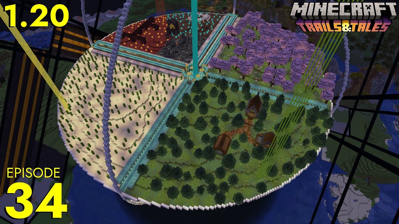 Finishing The Centerpiece!! || Minecraft 1.20 Ultimate Survival! - YouTube