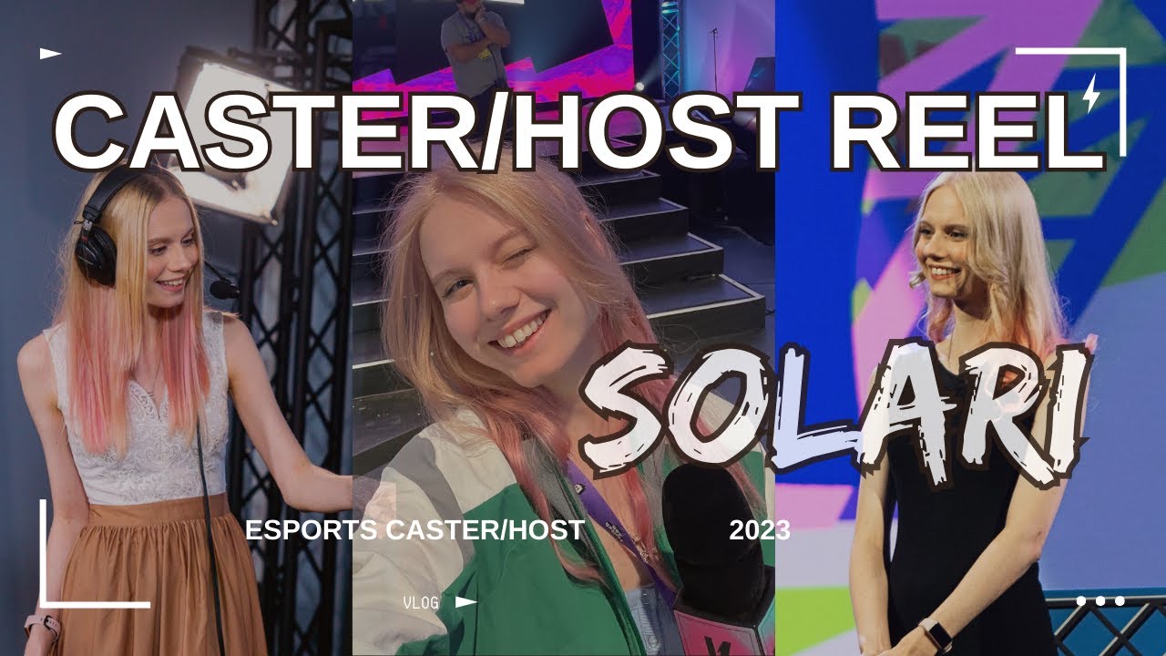 Solari Esports Caster/Host Reel 2023 - YouTube