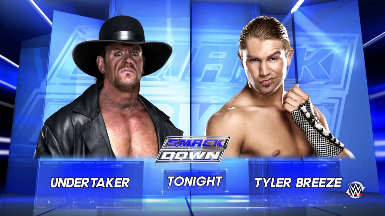 WWE 2K16: EBCW Episode 45-Undertaker vs. Tyler Breeze - YouTube