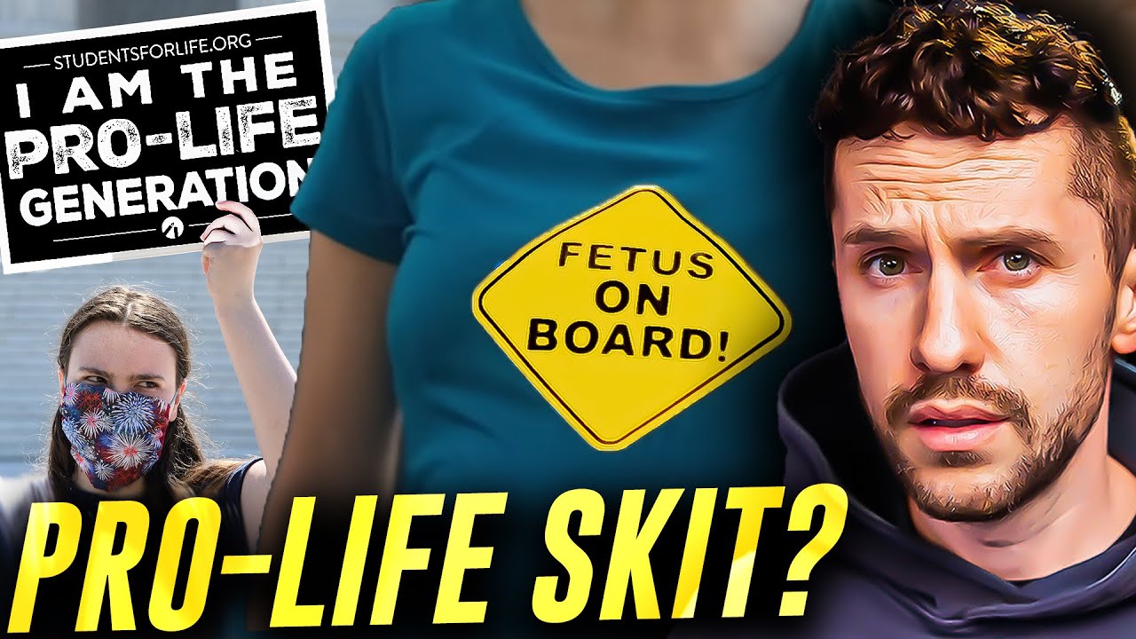 Hilarious Skit Reveals THE TRUTH About the Pro Life Argument - YouTube