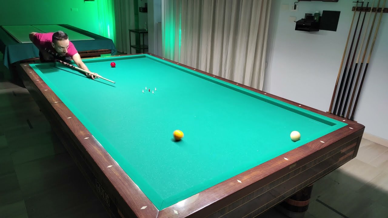 biliardo giro volante e steola - YouTube