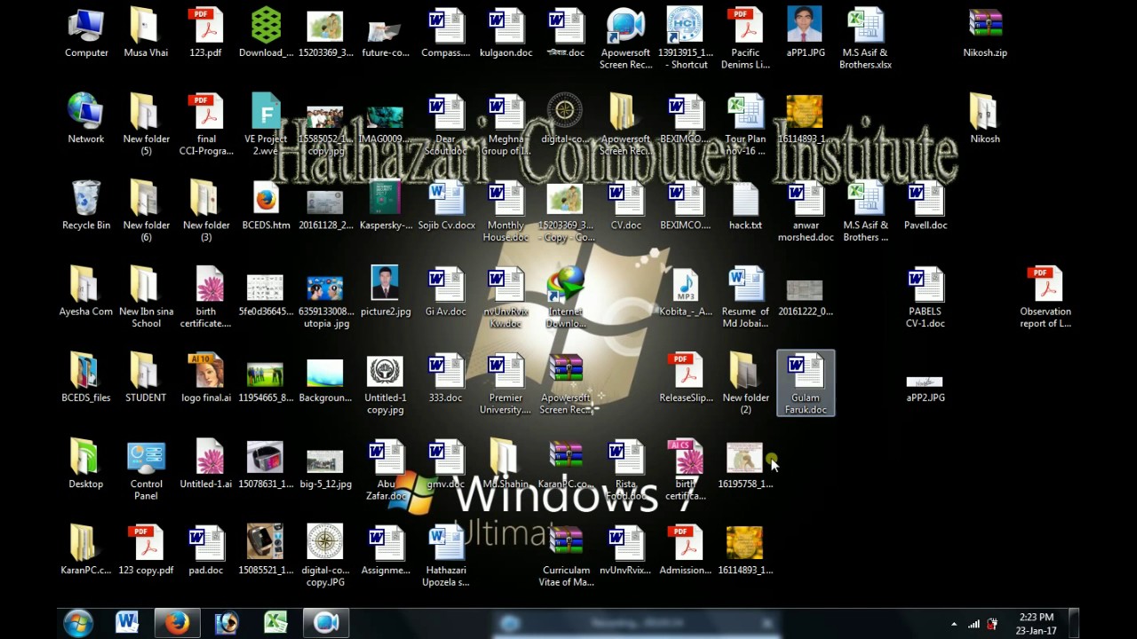 How to instal bangla nikosh font - YouTube