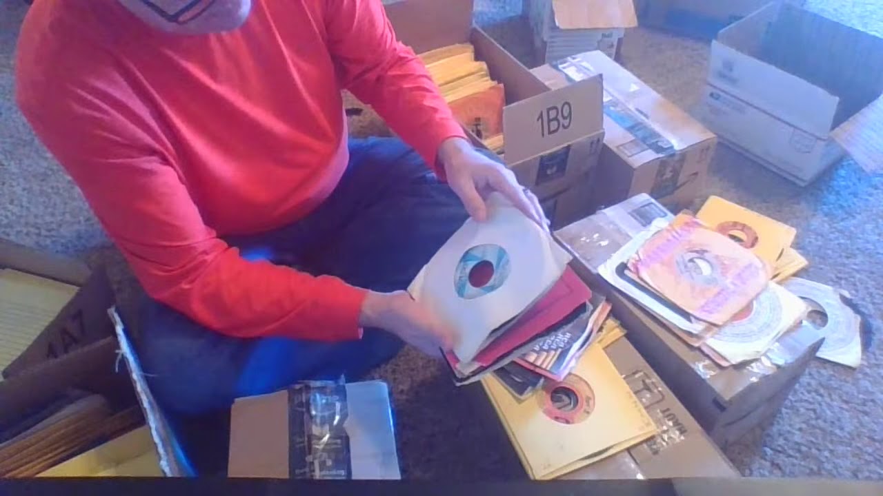 45 RPM HUGE Record Collection - Opening Boxes and Reading Titles ...