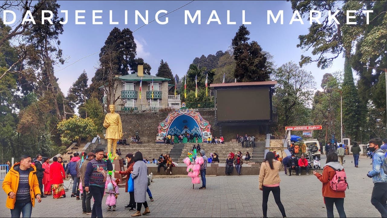 Darjeeling mall market 🔥#darjeeling - YouTube