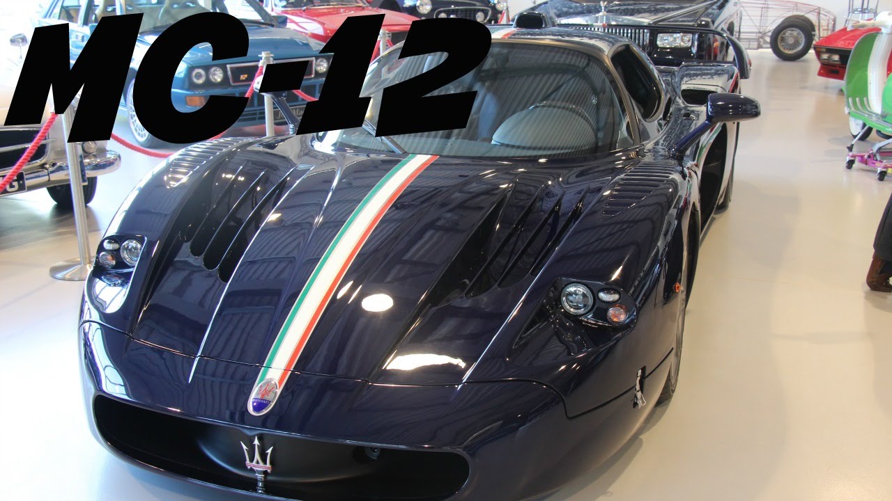 Maserati MC12 Blue Carbon at Joe Macari - YouTube