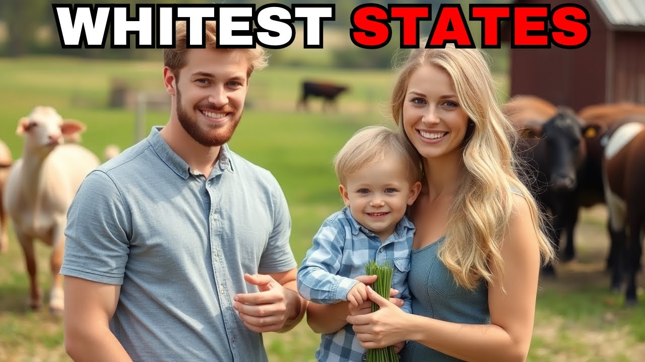 Discover the Hidden Truth About the 10 Whitest US States (2025)! - YouTube