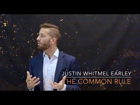 The Art of Habit | Justin Whitmel Earley on The Common Rule - YouTube