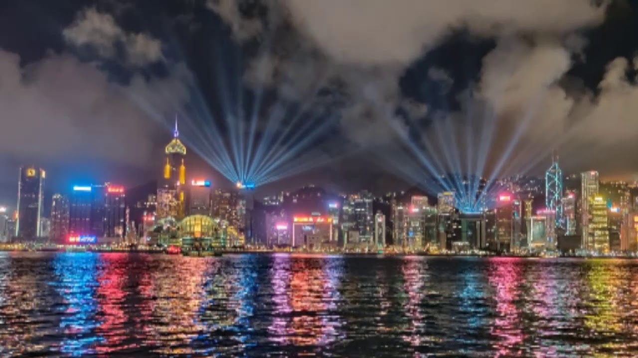 A symphony of lights Best light and sound show in the world!!! 14 mins ...