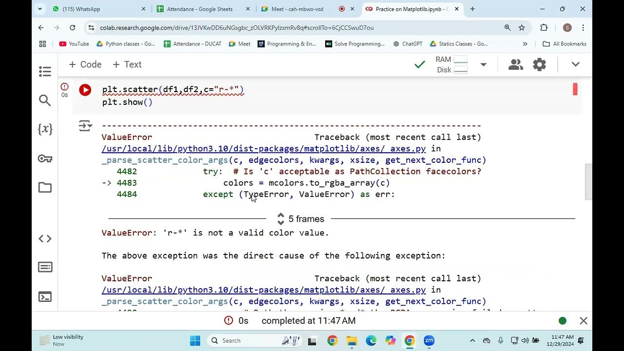 Introduction About Matplotlib(Class-1) - YouTube
